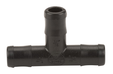 HBT075, HOSE BARB TEE 3/4" HB