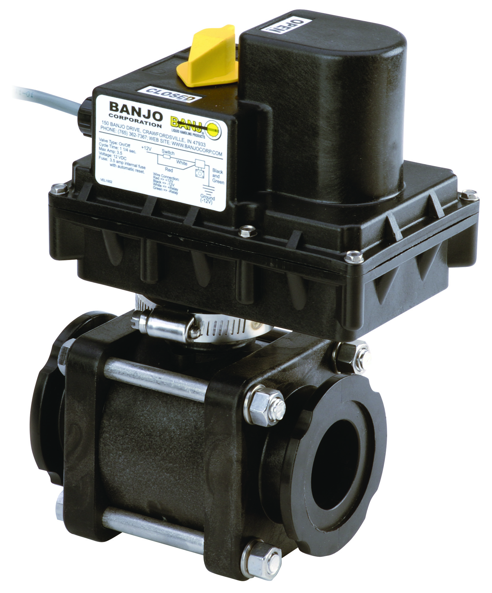 MEVR100CF, M100 FLANGE ELECTRIC REGULATING VALVE: spraypartswarehouse.com