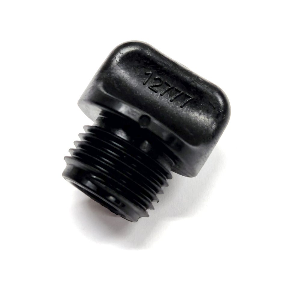 12777, DRAIN PLUG 1/2" NPT, O-RING SOLD SEPARATE