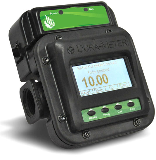 DPAB-12V, 1" NPT AUTO-BATCH CHEMICAL METER, 2-20 GPM, VITON, FOR 12V SYSTEMS ...