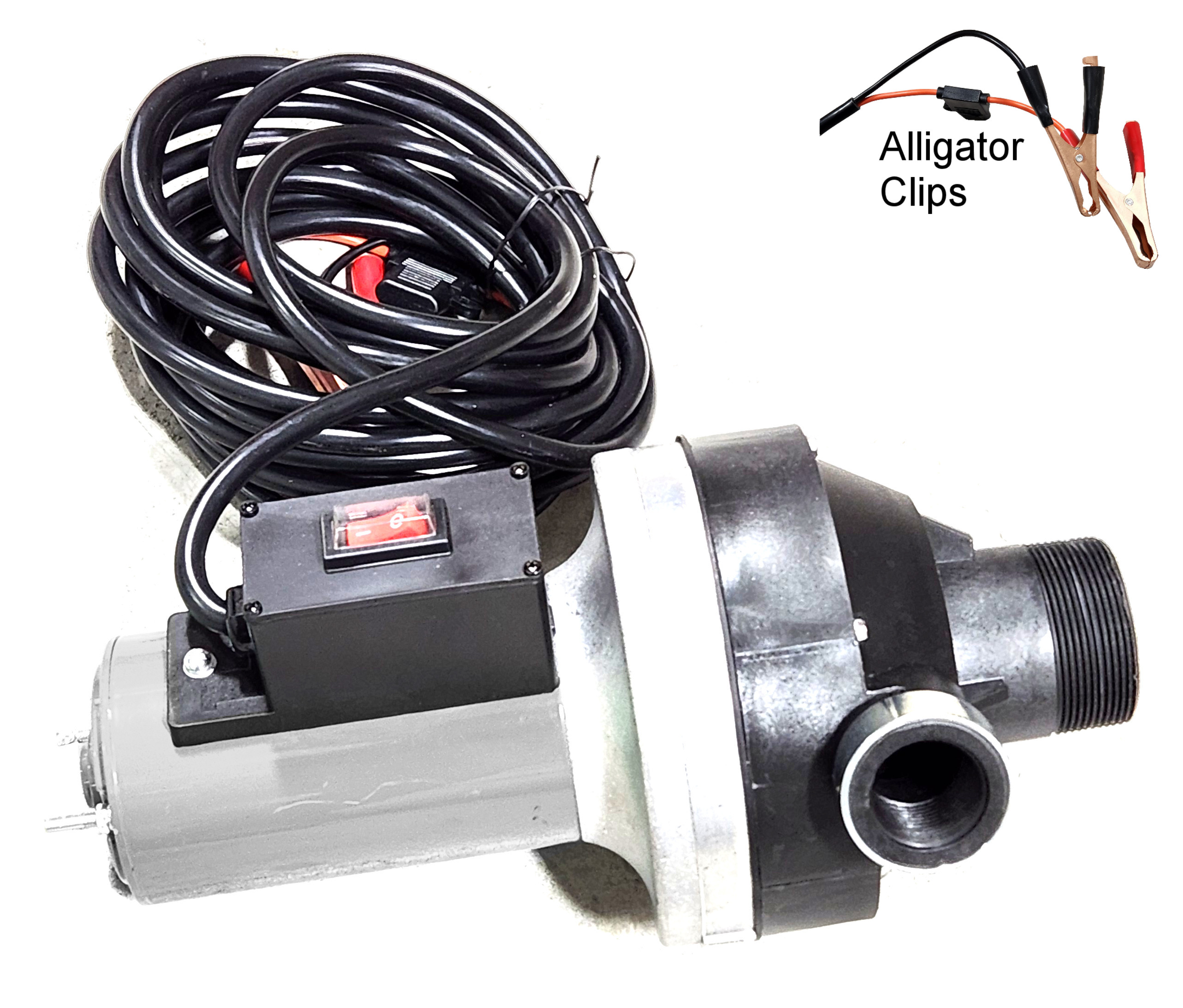 CT6-3V5BA-000, CT6 12V HIGH FLOW 18 GPM VITON, PUMP ONLY, 1" X 2" NPT