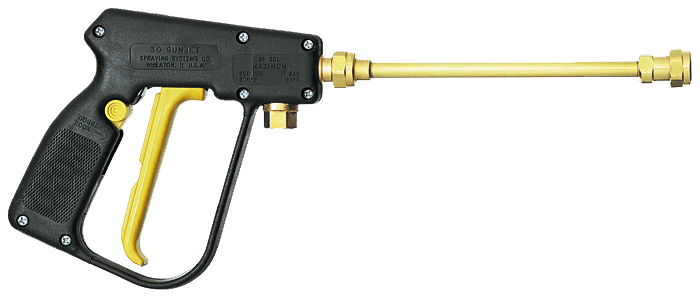 AA30L-22425-18, BRASS / NYLON GUNJET WITH 18" EXTENSION, TIP NOT ...