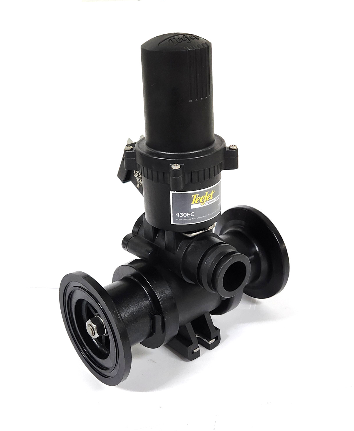 431EC-2F75-D, 430 1 VALVE MANIFOLD, 75S/M200 FLANGE X SQC, DIN CONN.: spraypartswarehouse.com