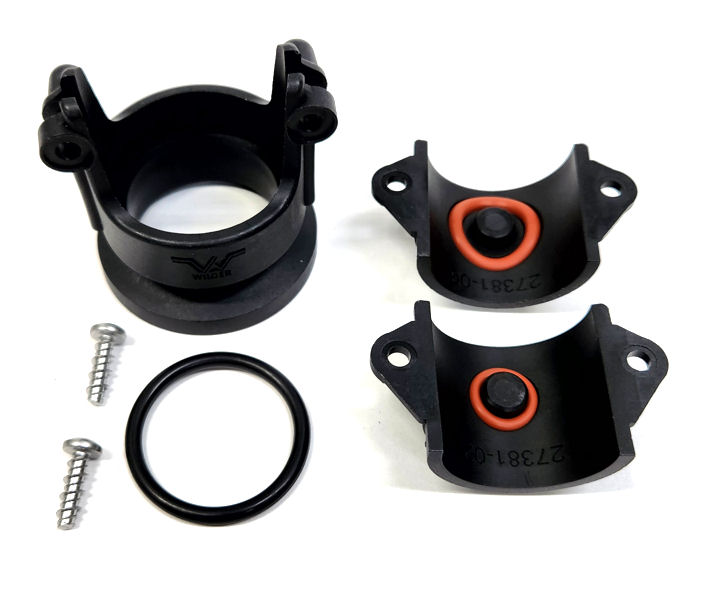 27382-00, THROUGH PIPE END ADAPTER X QF100: spraypartswarehouse.com