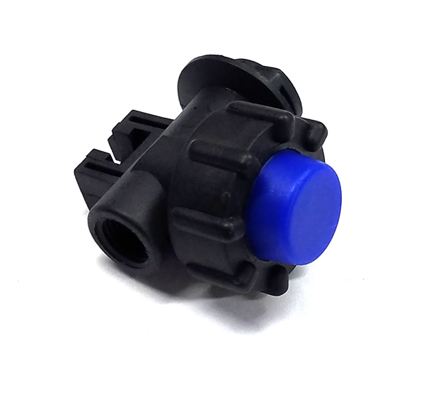 40501-P4, 1/4" FPT X COMBOJET W/DIAPH CHECK VALVE 4PSI